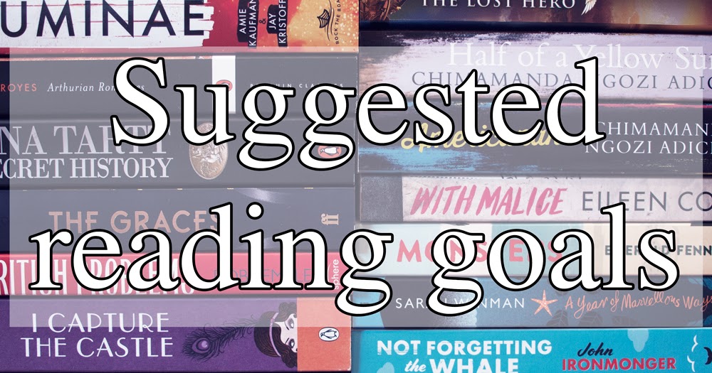 Features | Suggested Reading Goals / Blogger's Bookshelf