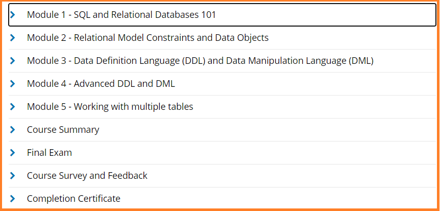 Hablamos R: Certificación SQL & Bases de datos relacionales - IBM ...