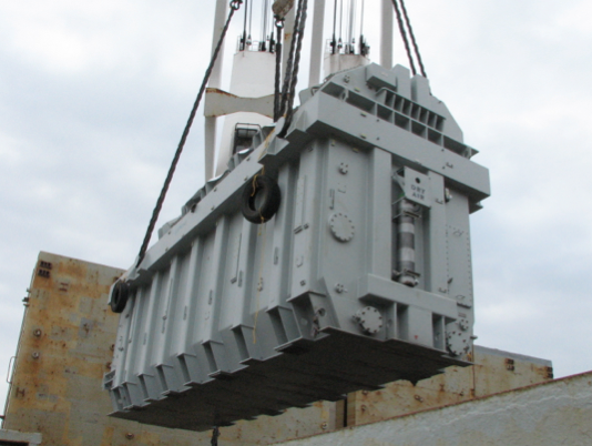 Hansa Meyer : 236 ton transformer for TXU/Oncor
