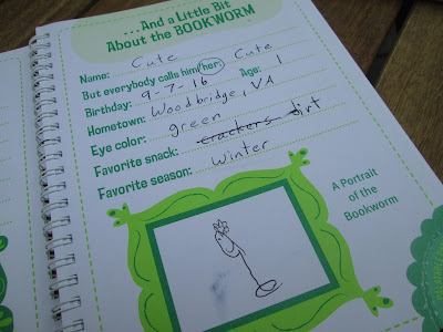 The Edge of the Precipice: "Bookworm Journal: A Reading Log for Kids ...