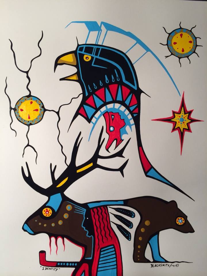 Ojibwe Confessions: Indigenous View Point: David Blacksmith Artist