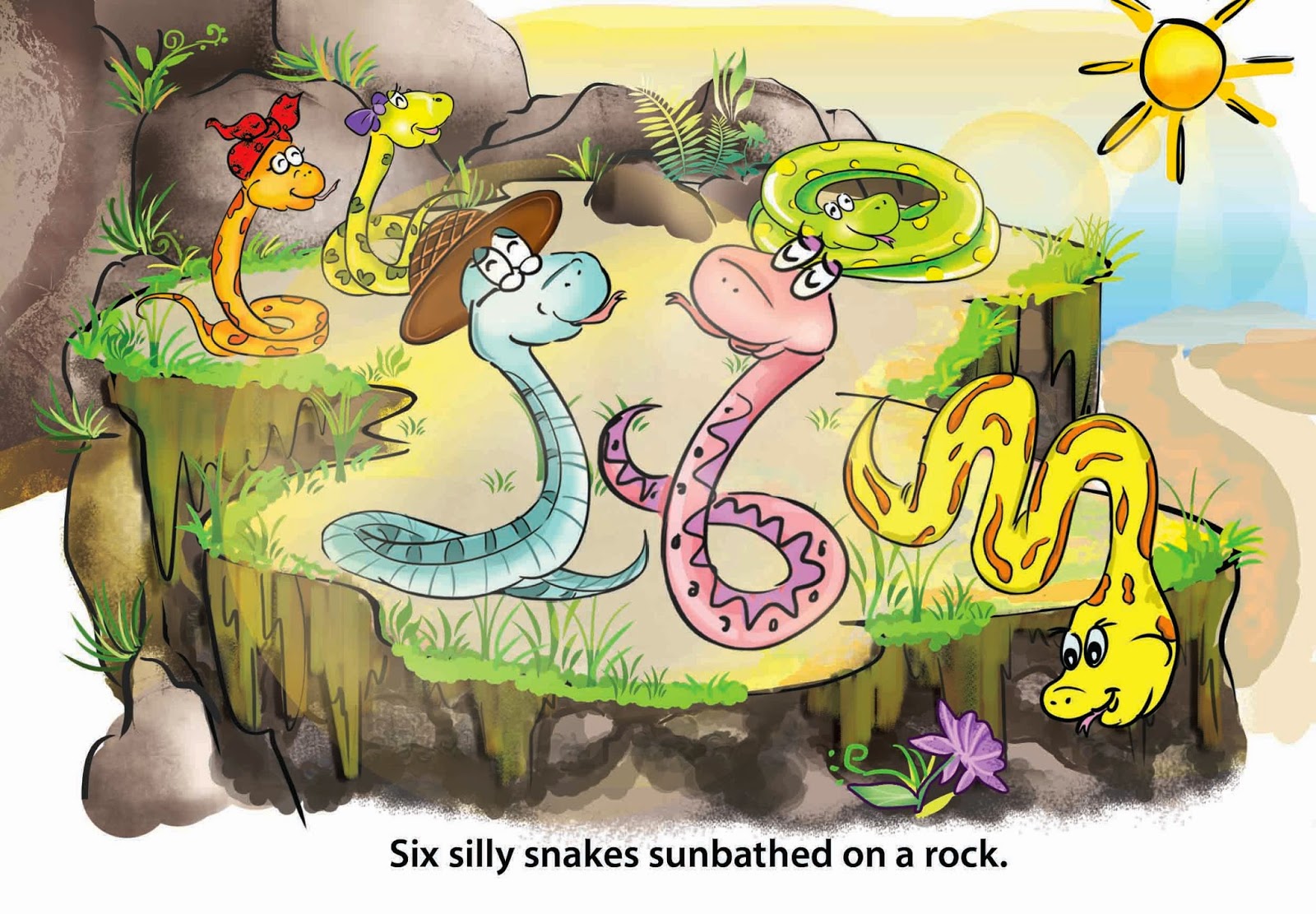 Six Silly Snakes | CY Portfolio