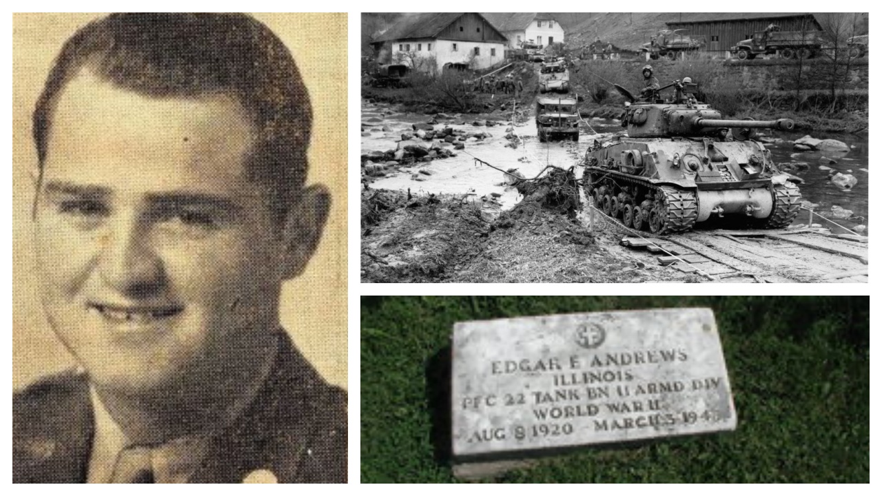WW2 Fallen 100: WW2 Fallen - Edgar Andrews, 11th Armored Division ...