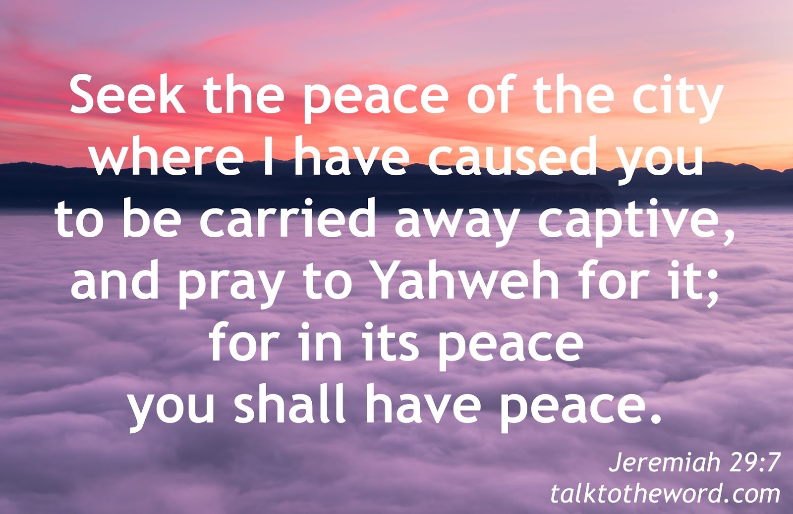 Jeremiah 29 7 jeremiah-29-7
