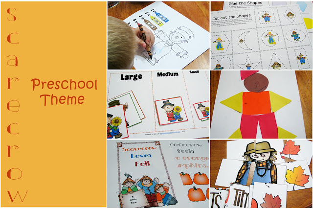 Mommy's Little Helper: Scarecrow Preschool Theme