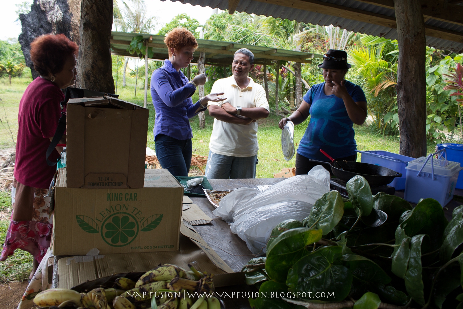 Yap Fusion, NGO: Promoting Local Food in Community Schools