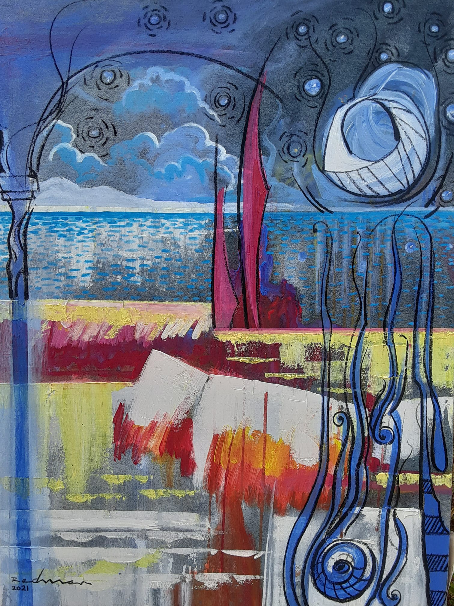 Carlos Redman Rosario Pintor Dominicano