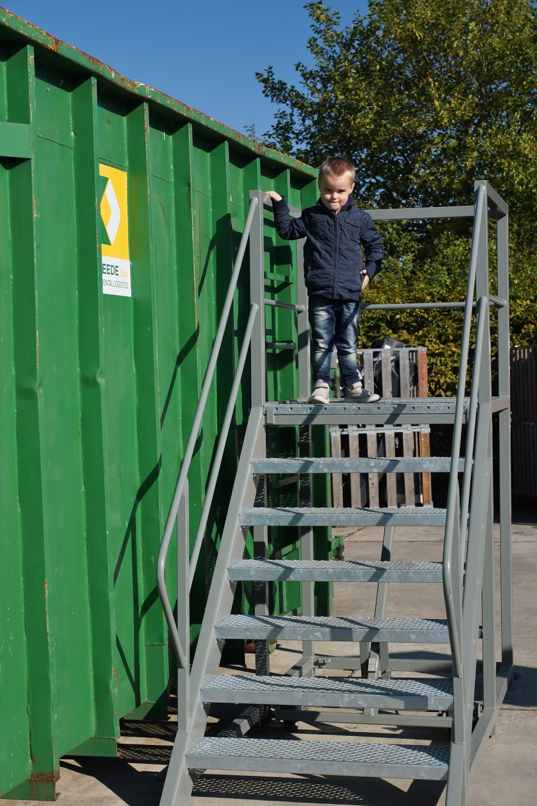De visjesklas: Bezoek aan het containerpark