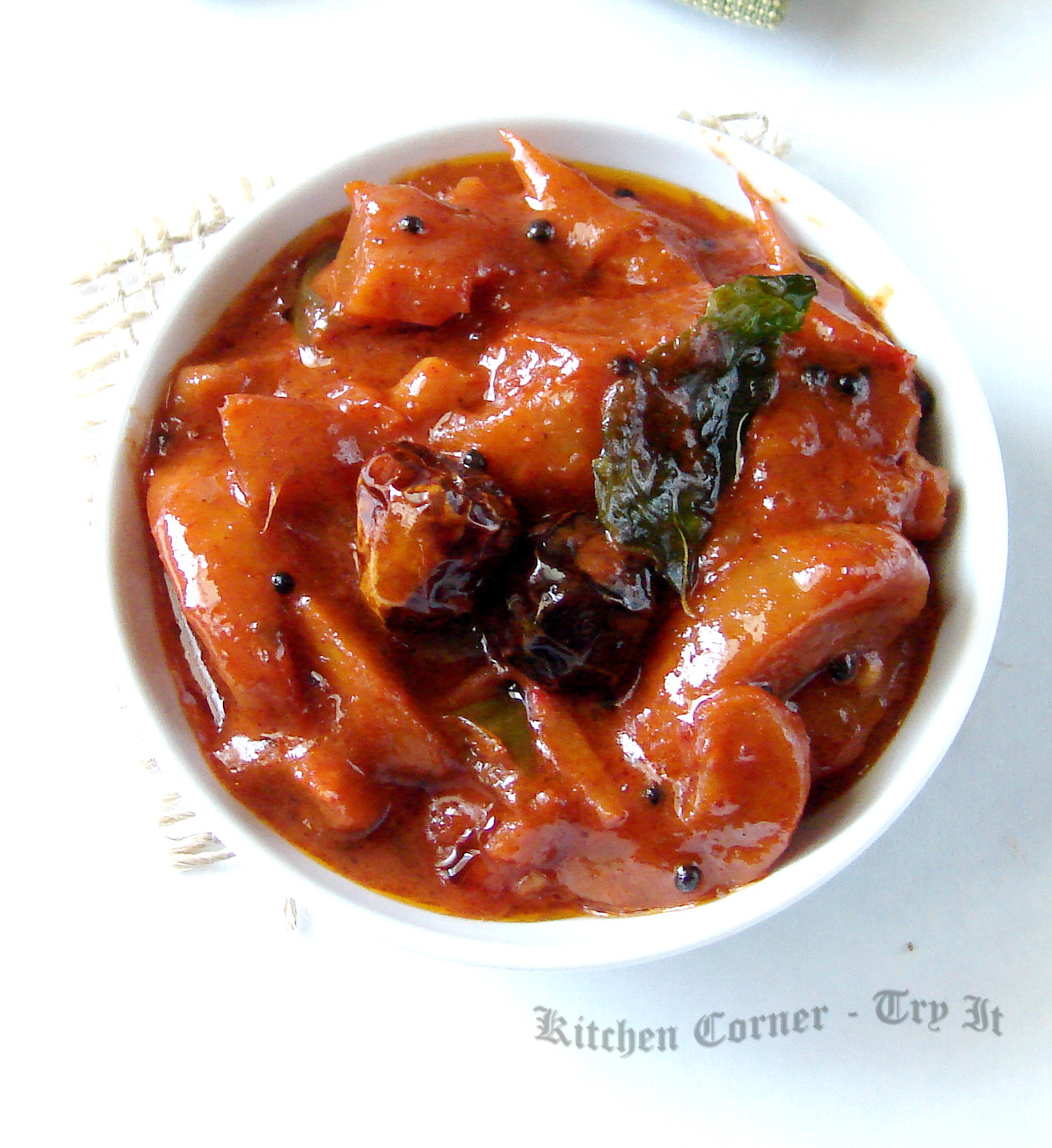 Mathuramulla Nelikka Curry/Gooseberry Pickle