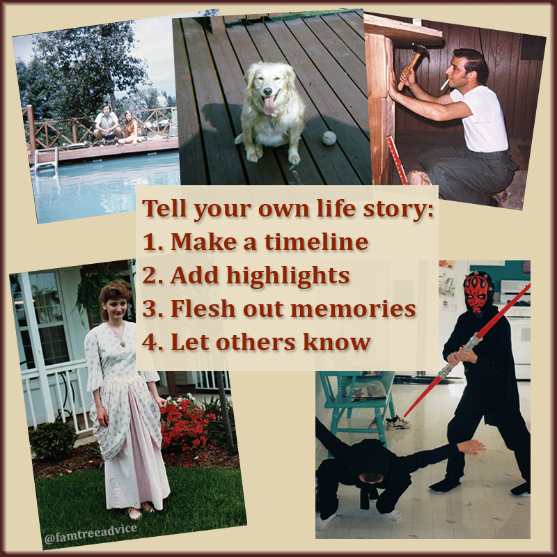 Fortify Your Family Tree: 4 Steps to Writing Your Own Life Story
