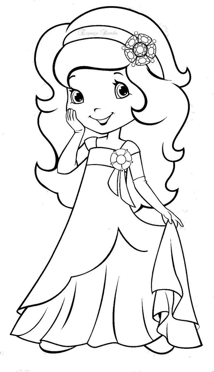 Bermulanya di sini...: Strawberry shortcake coloring pages
