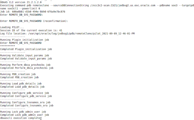 Using Dbaascli To Manage Oracle Cdb And Pdb S With Exadata Cloud At