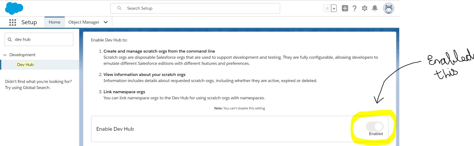 sfdc-lightning.com(A Blog On Salesforce): How to authorize the dev hub ...