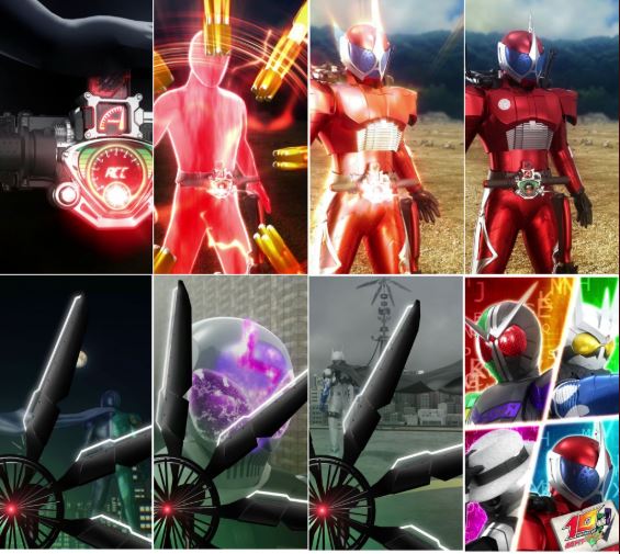 Kamen Rider Ganbarizing Game featuring Kamen Rider W' 10th Anniversary ...