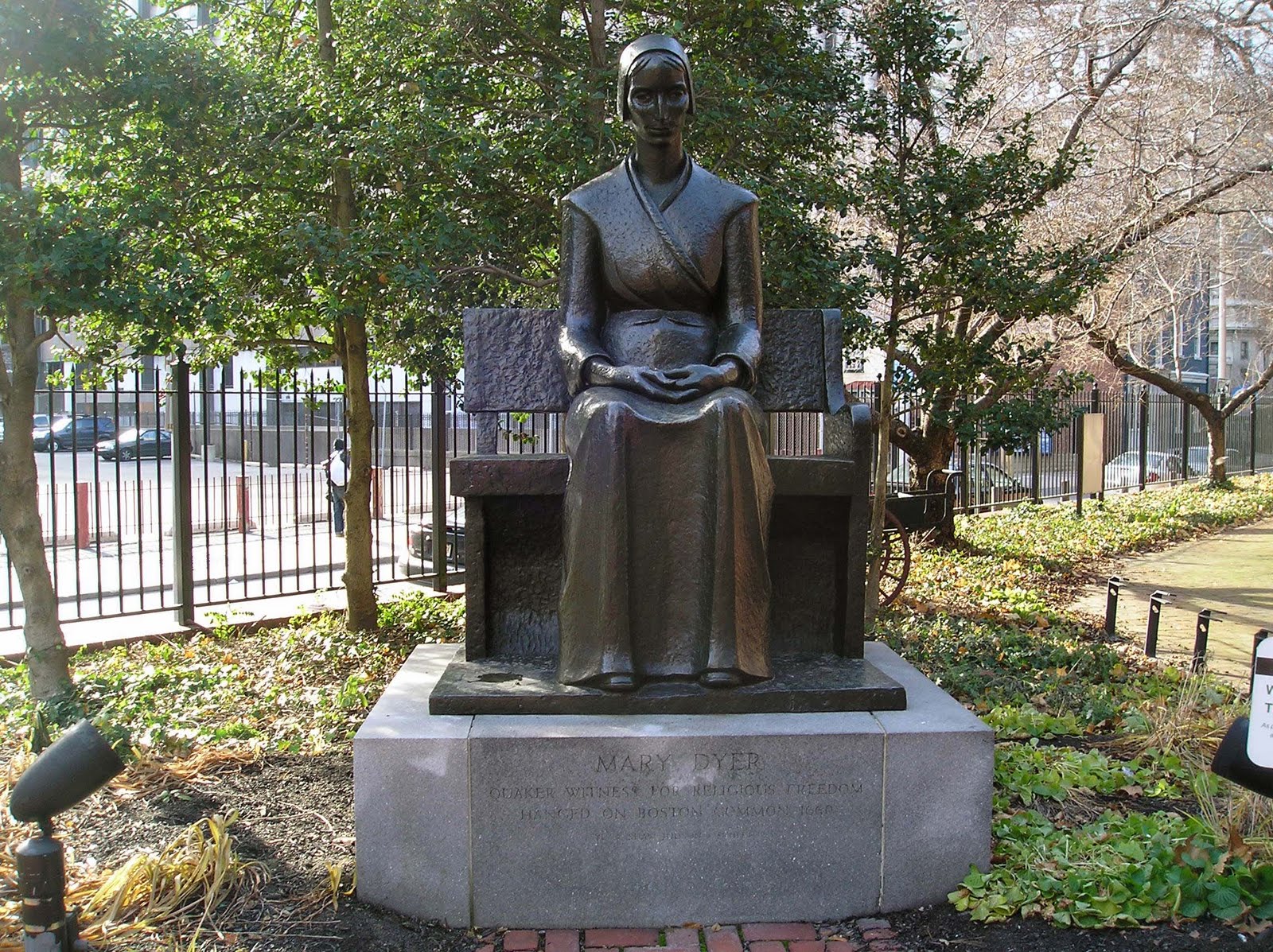 William & Mary Dyer: Mary Dyer and freedom of conscience