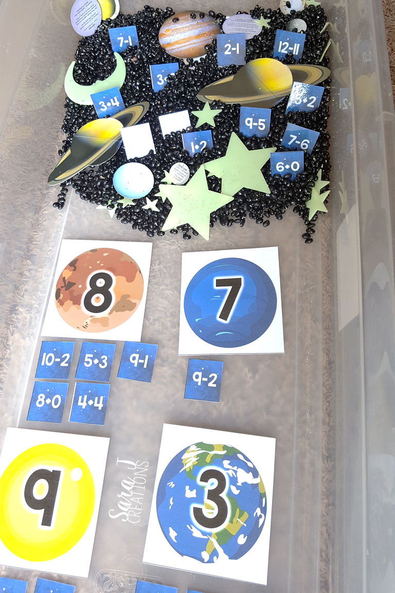 Space Themed Addition and Subtraction | Sara J Creations