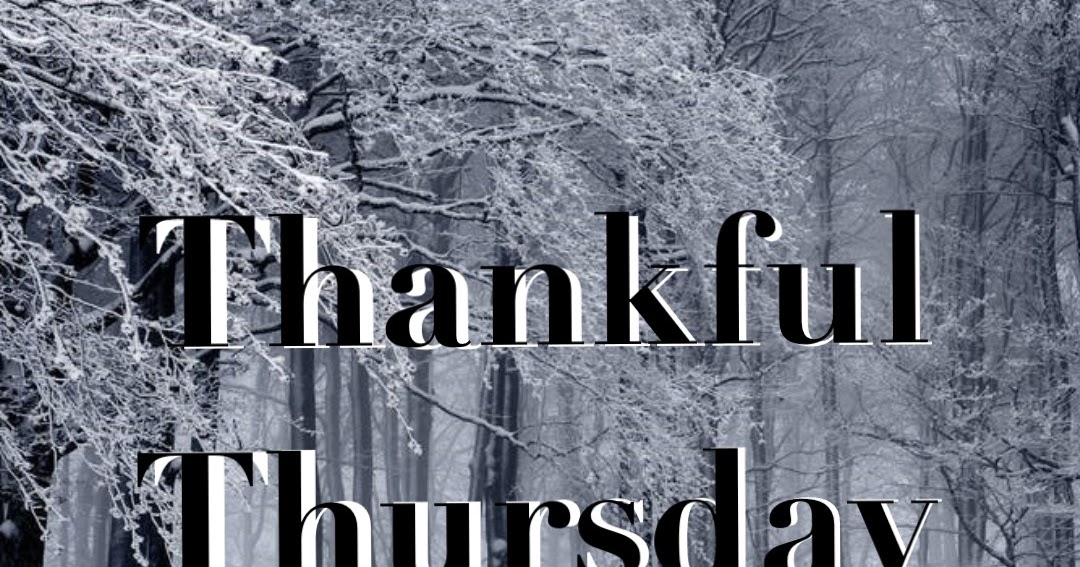 My Really, Real Reality: Thankful Thursday: January 30