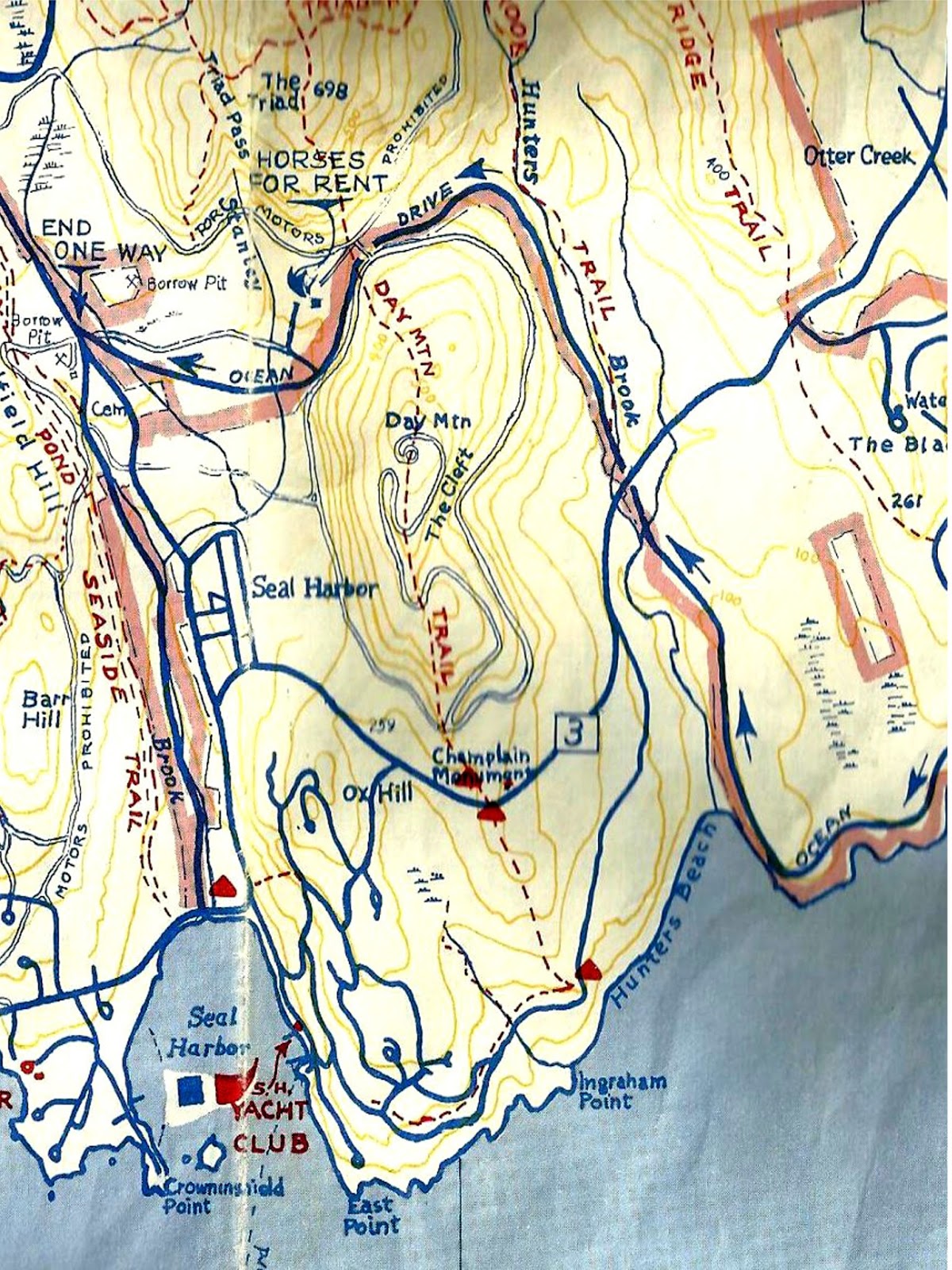 OLD MAPS OF ACADIA NATIONAL PARK: OLD MAPS COLLECTION