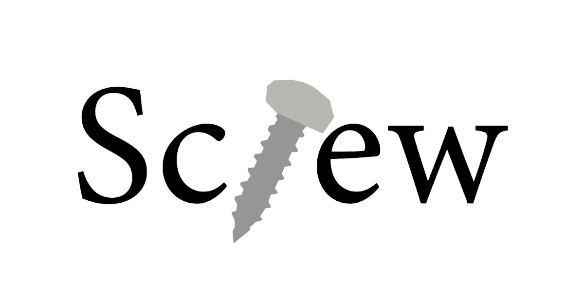 Screw Logo