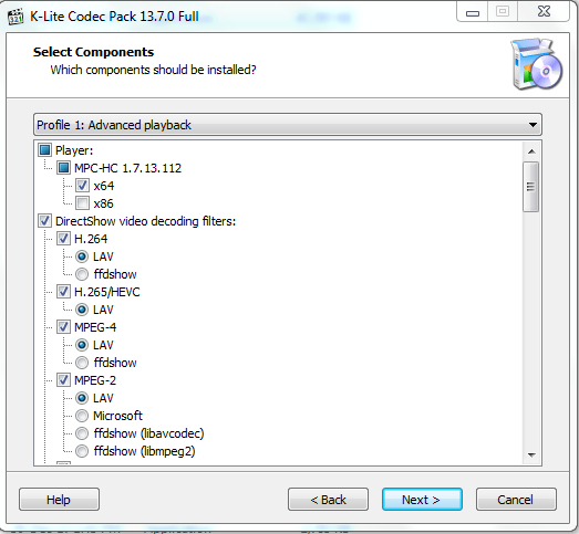 K-Lite Mega Codec Pack 1370 Full - FuLL 2 pC