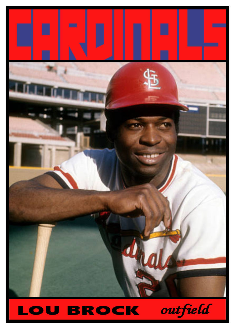 Cards That Never Were: Lou Brock