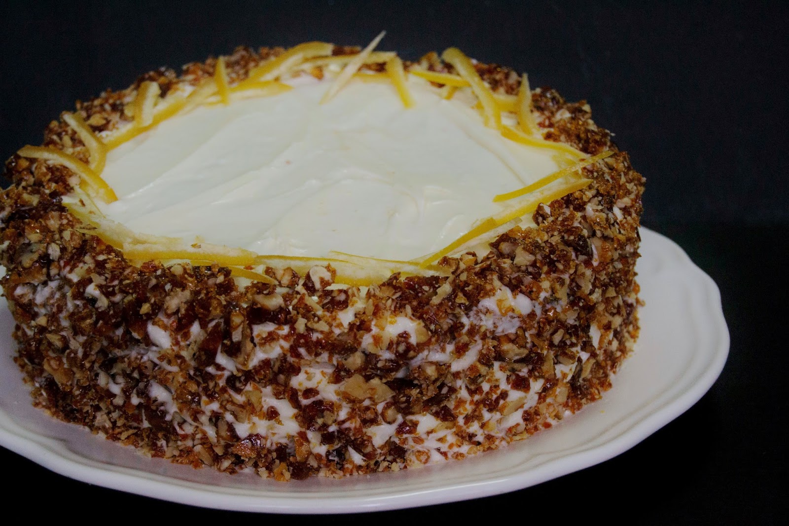 Bolo de Cenoura Americano com Queijo Creme || CreamCheese-Carrot's ...