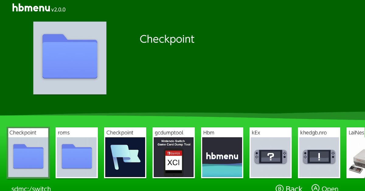 ニンテンドースイッチ hbmカラー設定方法