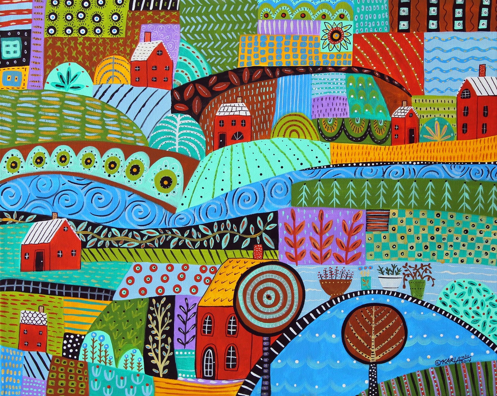 karla gerard art: Newest Paintings