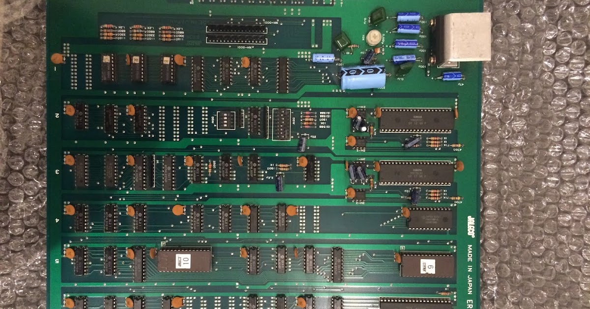 Arcade PCB Fever: Exerizer by Jaleco