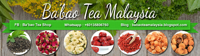 NORASHIKIN HASAN: BA'BAO TEA : TEH HERBA 8 RAMUAN YANG MENYEGARKAN!