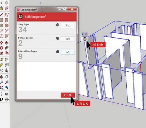 Hướng dẫn Solid Inspector 2 - Plugin Sketchup sửa lỗi "non-solid"