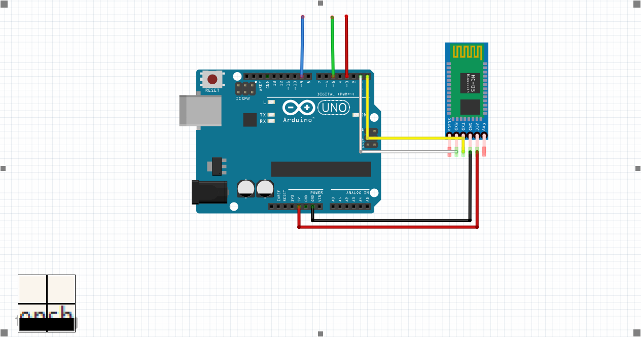 Creative Electronics : How to control RGB LED strip using arduio hc-05 ...