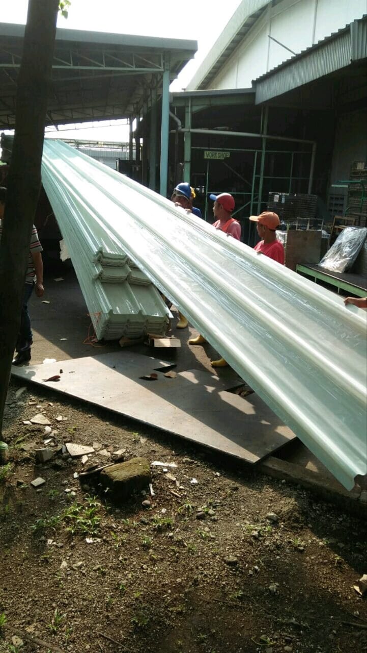Produksi Fiberglass Atap Fiber - Septic tank Biotech - Talang Air ...