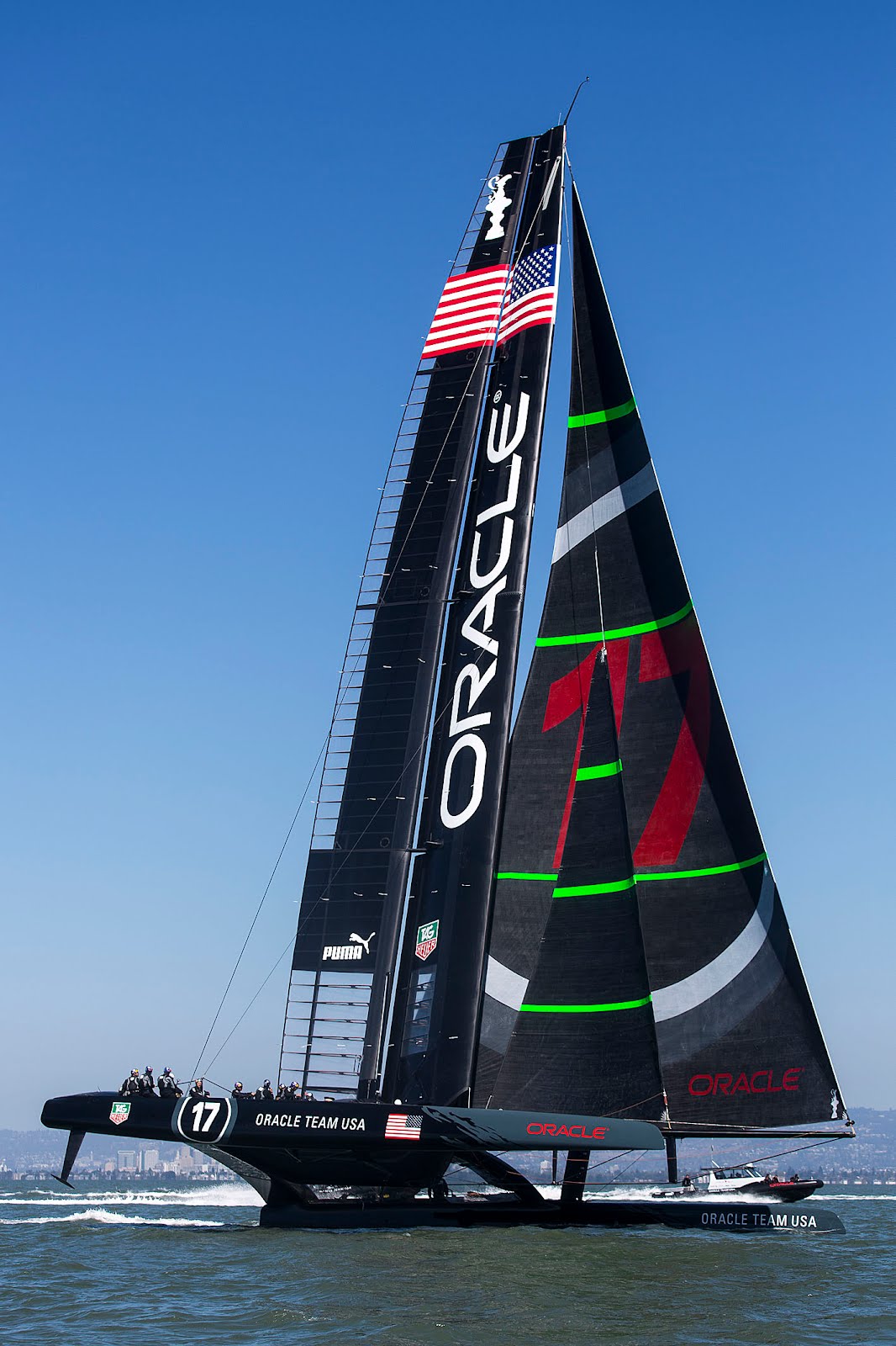Oracle Team USA 17 returns to action - VeladuepuntozeroVeladuepuntozero