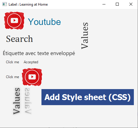 Cour 02: JavaFx | UI Control / Label Learning at home
