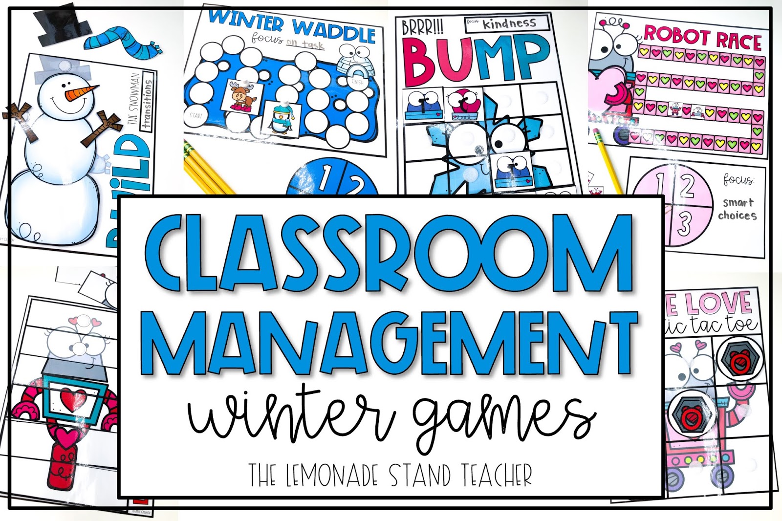 January and February Classroom Management Games | The Lemonade Stand