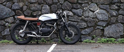 Honda CB250RS Cafe Racer by Drew Mansini - Lsr Bikes