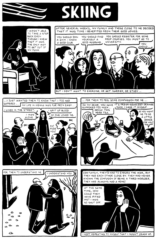Read Persepolis 2, Section 12: Skiing, Page 113