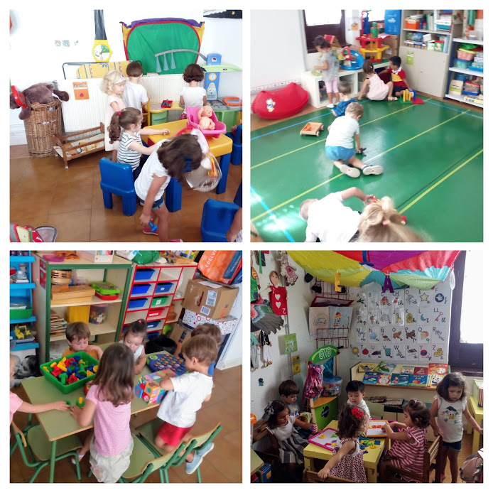MI AULA DE INFANTIL: CONOCIENDO LOS RINCONES Y TALLERES