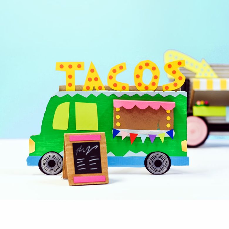 The CUTEST Cardboard Box Crafts for Kids - Messy Little Monster