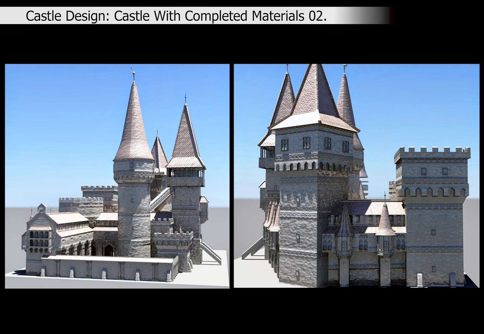 Dean Read Games Art And Design: BA3: Create a Castle.
