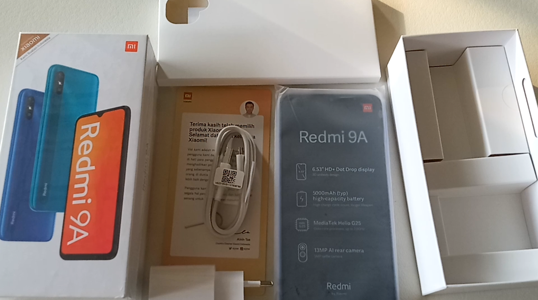 Unboxing & Review Xiaomi Redmi 9A - Seri Terendah dengan Varian ...