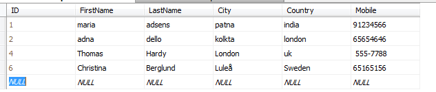 Sql Select Statement Example Trickcode Free Source Code Download And Tutorials Trickcode