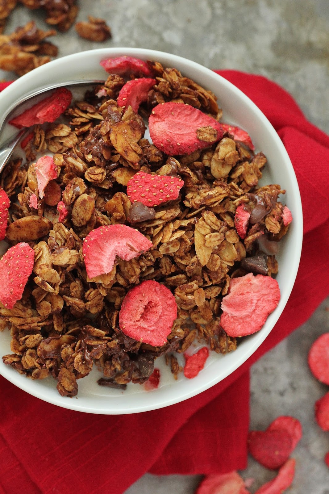 Strawberry Dark Chocolate Granola