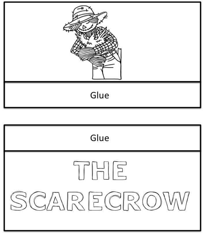 THE SCARECROW SEQUENCING CRAFT ~ Book Units by Lynn
