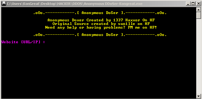 KonGreat-Hacking: Anonymous DDoSer İndir [EN İYİ DDOS PROGRAMLARINDAN ...