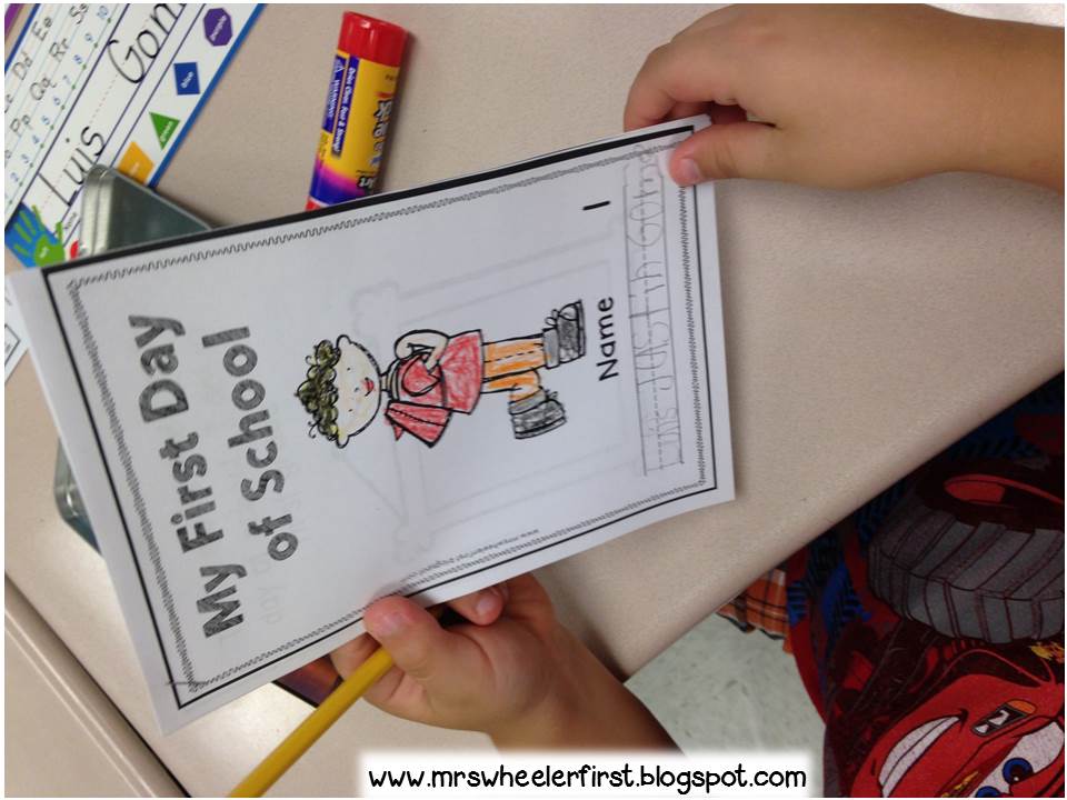 Mrs. Wheeler's First Grade Tidbits: 1st Day of School Ideas