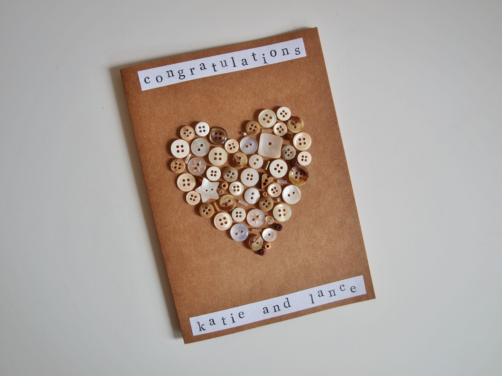 Crafted by Carly: Engagement Card