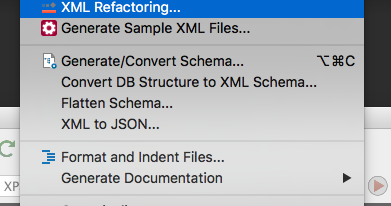 Inserting a New Element into an XML File Using Oxygen