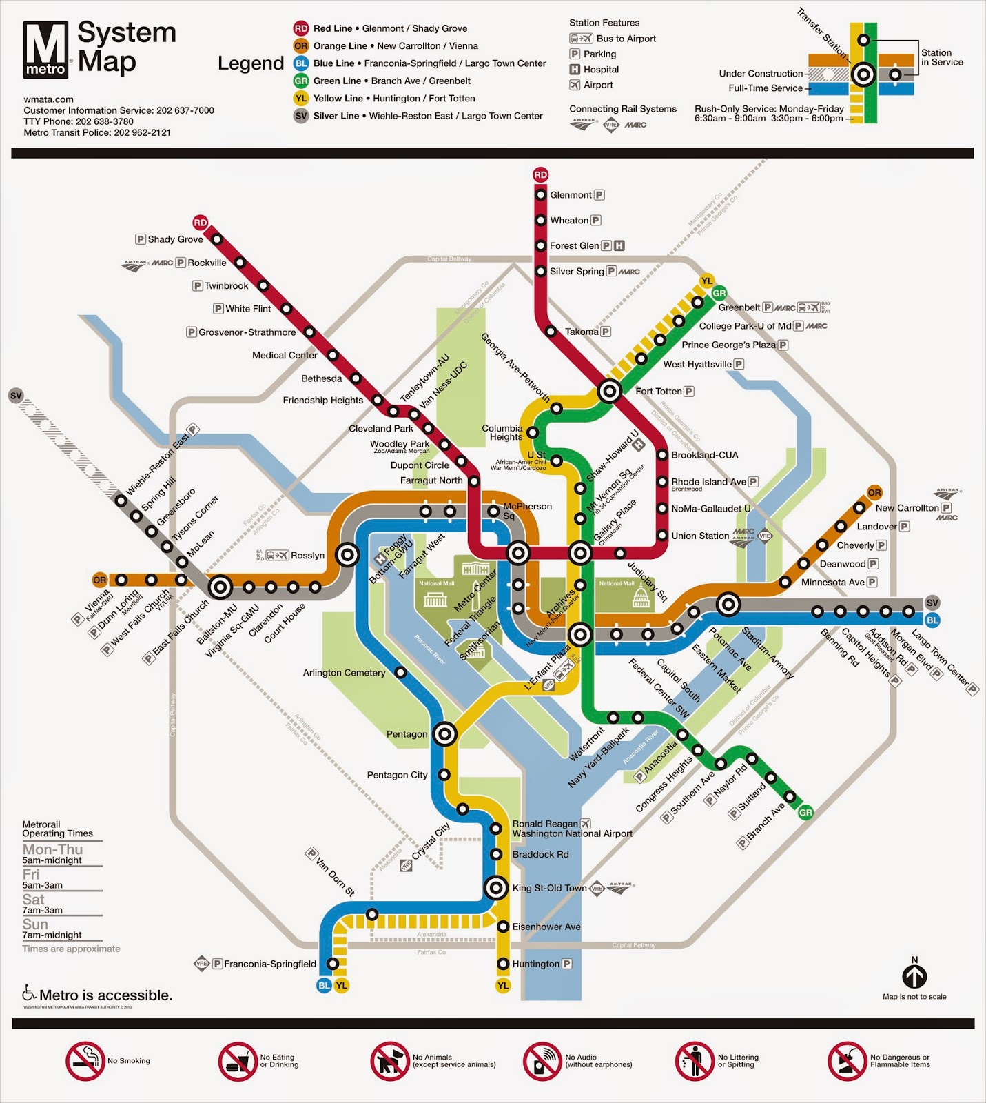 An Amateur's Guide to the National Capital: How to Ride the Metro